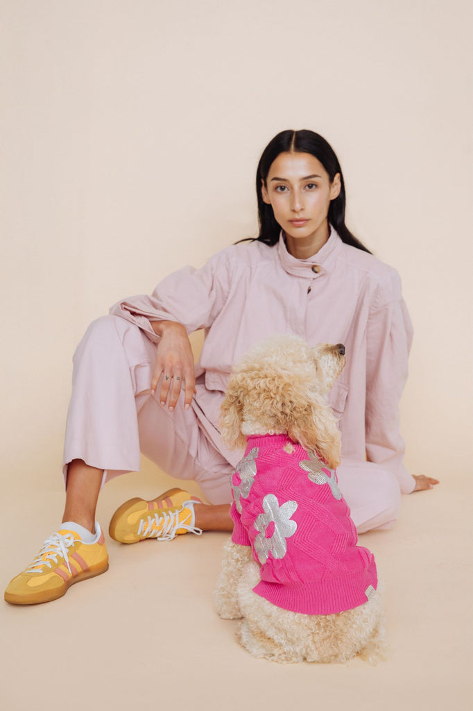 maxbone for Anthropologie Floral Jumper