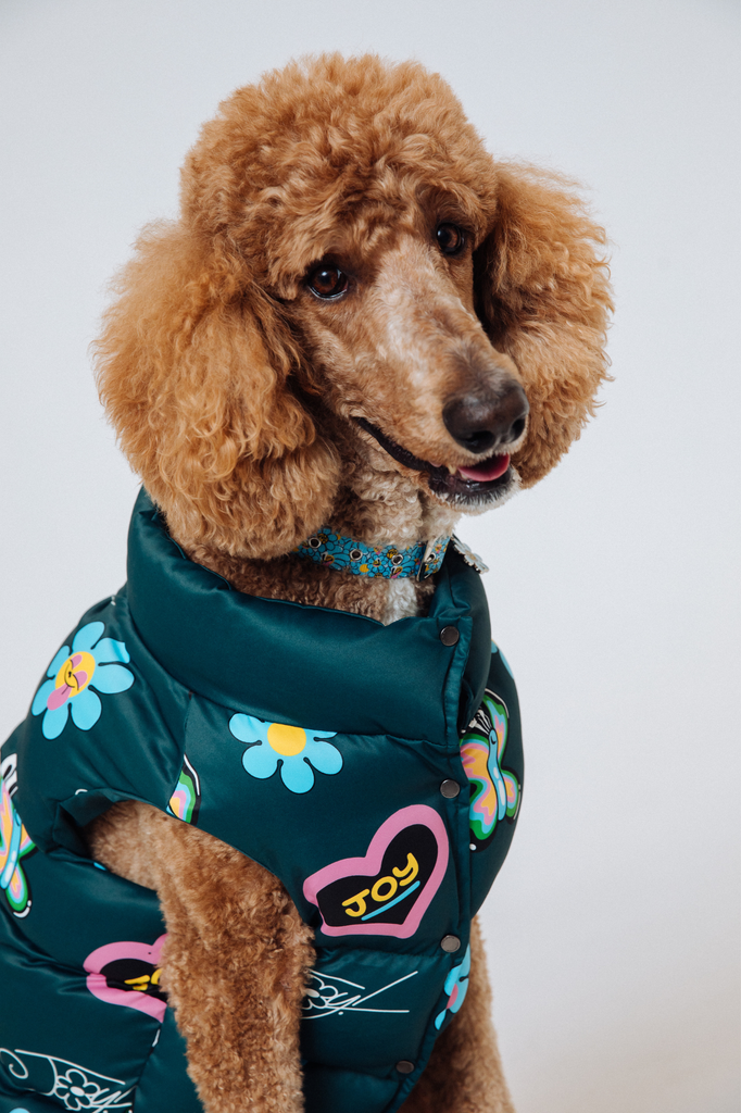 Hattie Stewart x Marc Jacobs x maxbone Green Puffer Vest